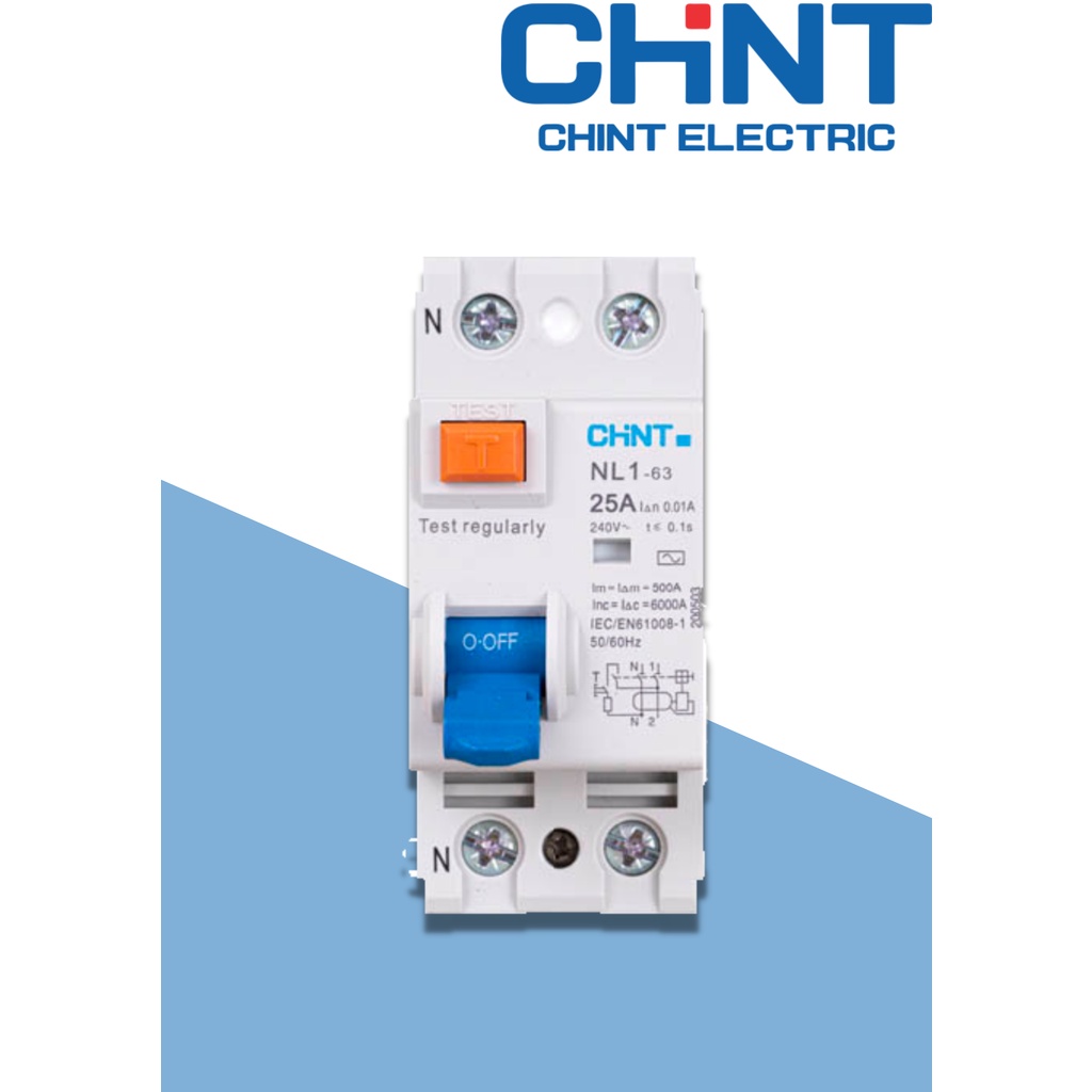 Chint Nl1 63 Rccb With Rohs 2 Pole 4 Pole Type Ac Shopee Malaysia
