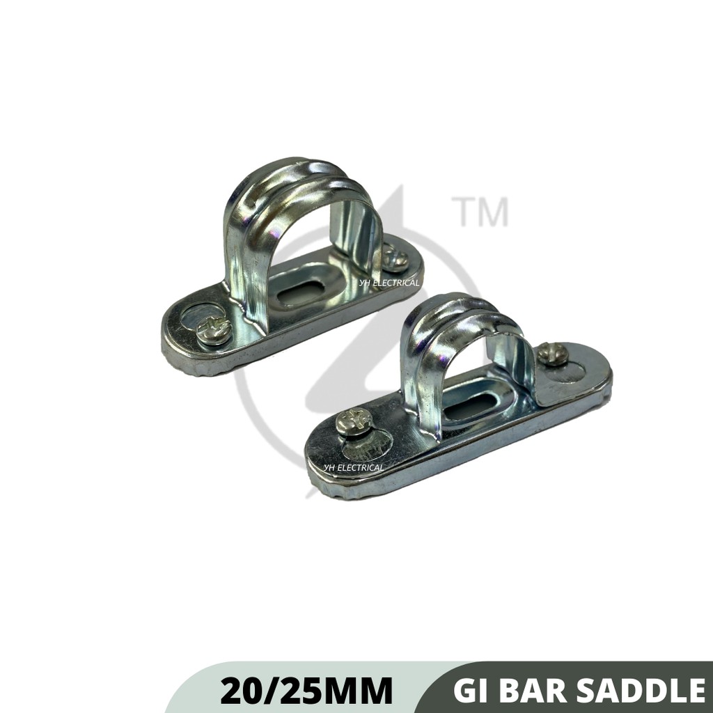 3/4" 20mm / 1'' 25mm GI Bar Saddle For GI Conduit Pipe | Shopee Malaysia