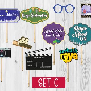 10 pcs photobooth props raya props props stick | Shopee Malaysia