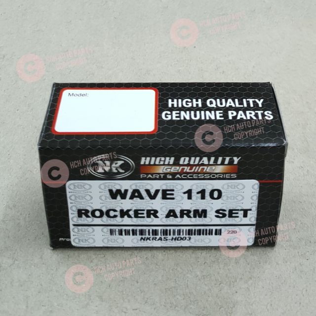 ROCKER ARM SET - HONDA - WAVE 110/ WAVE 110RS/ WAVE 110DX/ ALPHA CX 110 ...