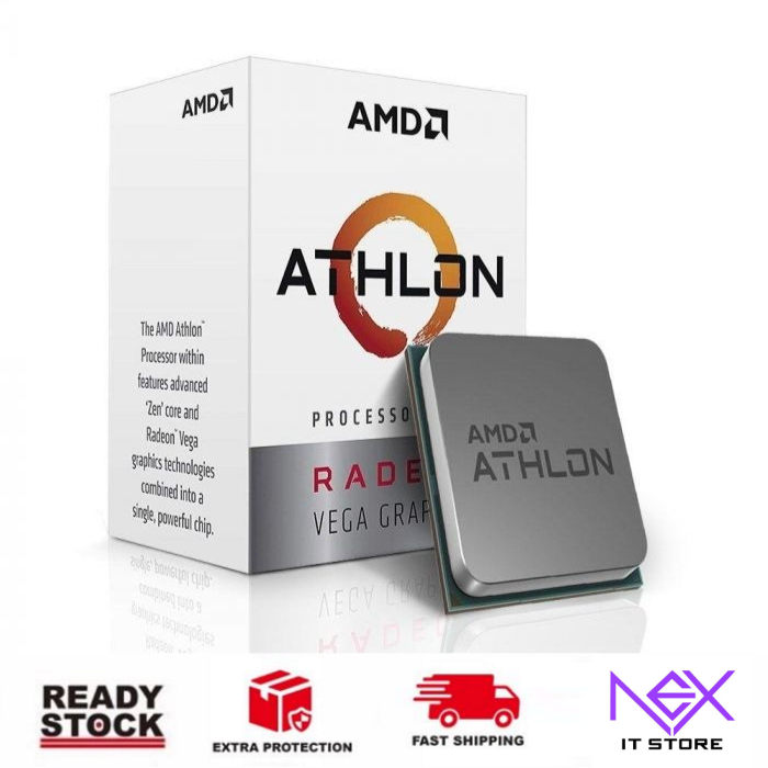 AMD Athlon 3000G Processor with AMD Radeon Graphics A320M | Shopee Malaysia