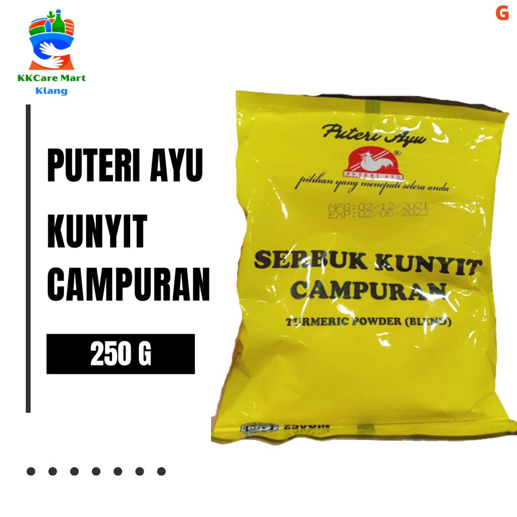 Puteri Ayu - Sebuk Kunyit Campuran 250g | Shopee Malaysia