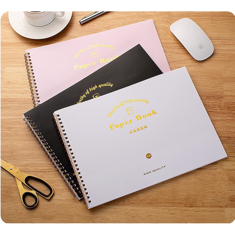 A5 Sticker Collecting Album Reusable Sticker Book Double Sided Blank ...
