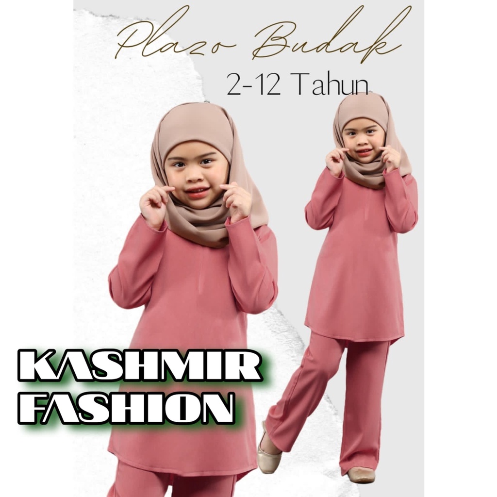 BAJU BUDAK SUIT ZARA MUSLIMAH BASIC BLOUSE DAN SELUAR SET READY STCOK ...