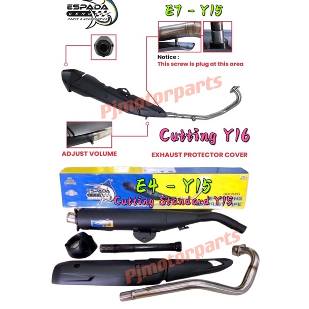 Y15ZR Y15 V1 V2 Espada Ekzos Pipe Cutting Standard & Y16 (28mm/30mm/32mm)100% Original Espada ...