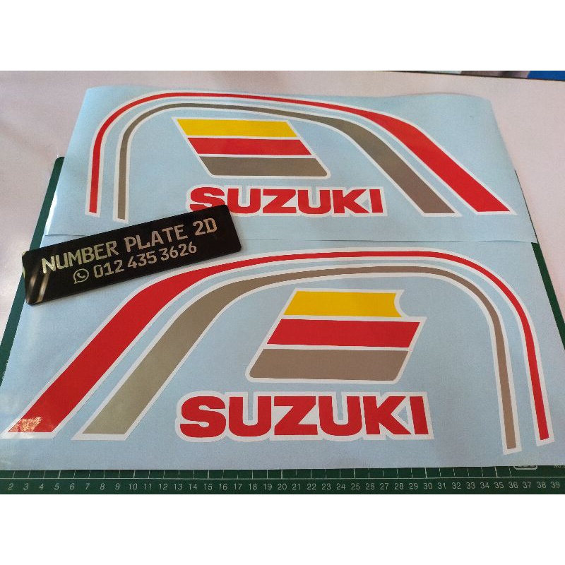 Stripe /Stickers SUZUKI TS 100 | Shopee Malaysia