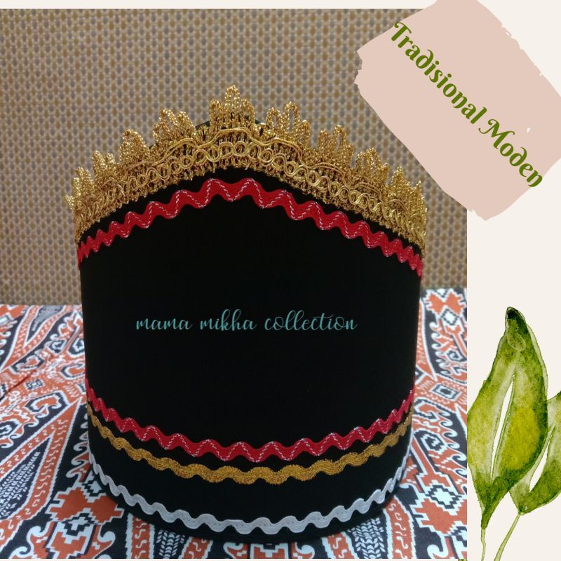 Topi Tanjak Sigar Tradisional Moden Borneo Sabah Sarawak | Shopee Malaysia