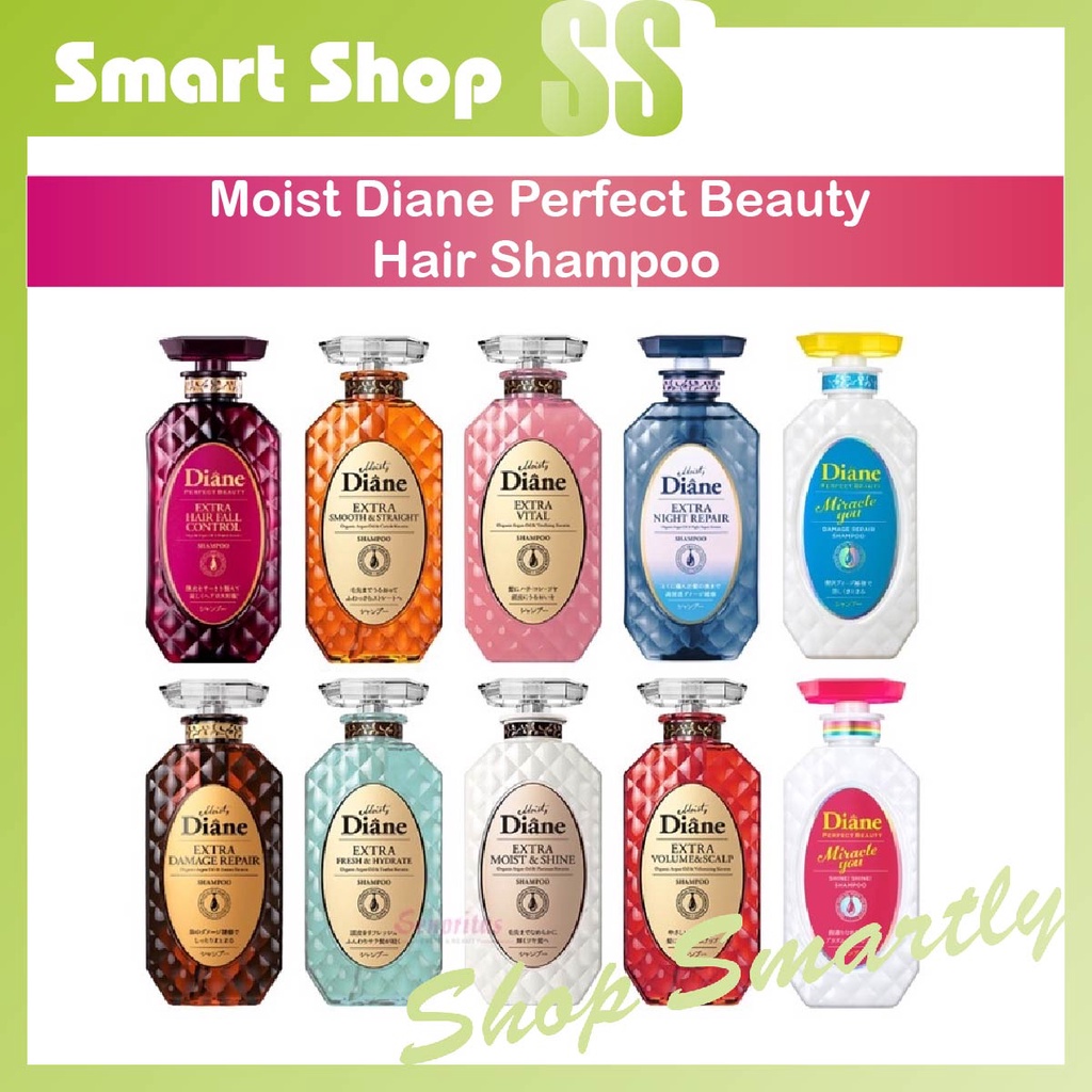 Moist Diane Perfect Beauty Hair Shampoo/Syampoo 450ml | Shopee Malaysia
