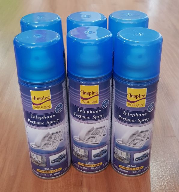 Telephone Spray Inspire 250ml (6 Cans) | Shopee Malaysia