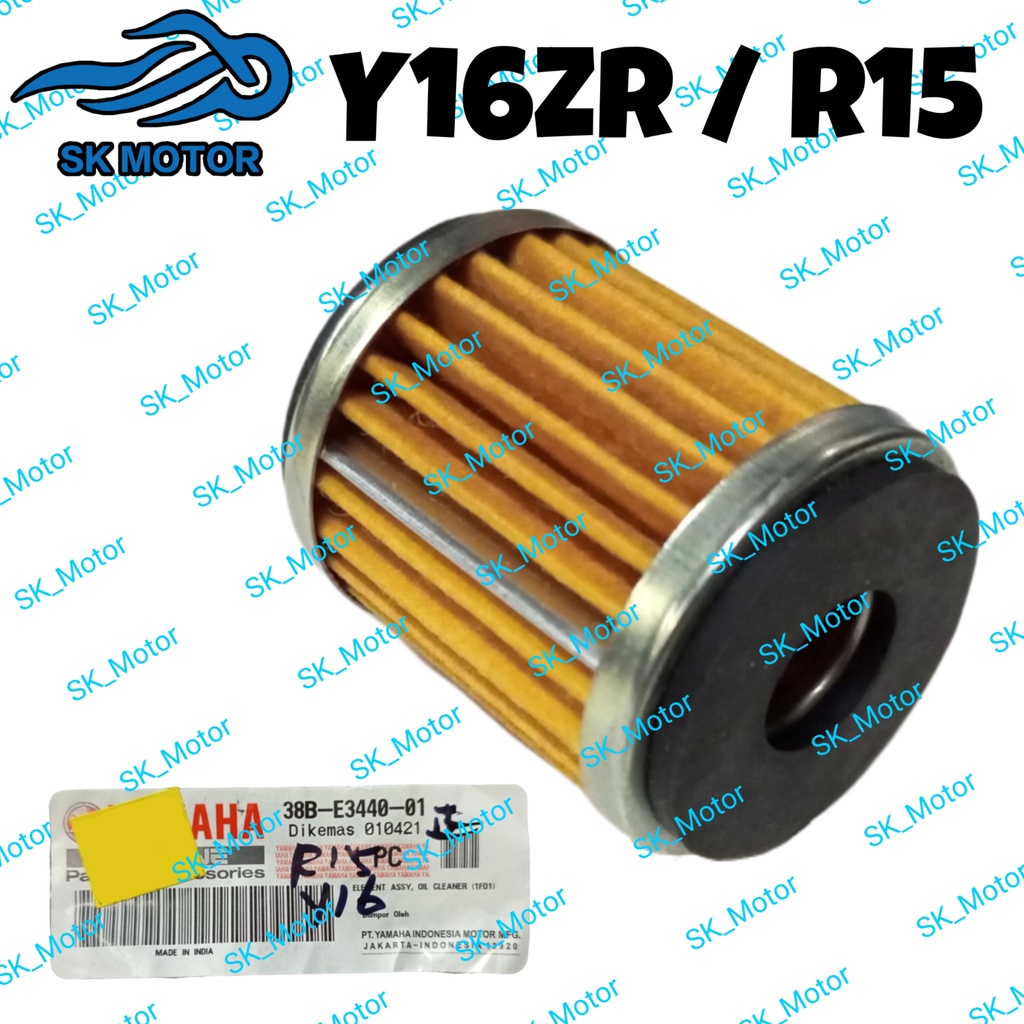Yamaha Y16 Y16ZR / R15 / X-MAX 250 Original Oil Filter Penapis Minyak ...