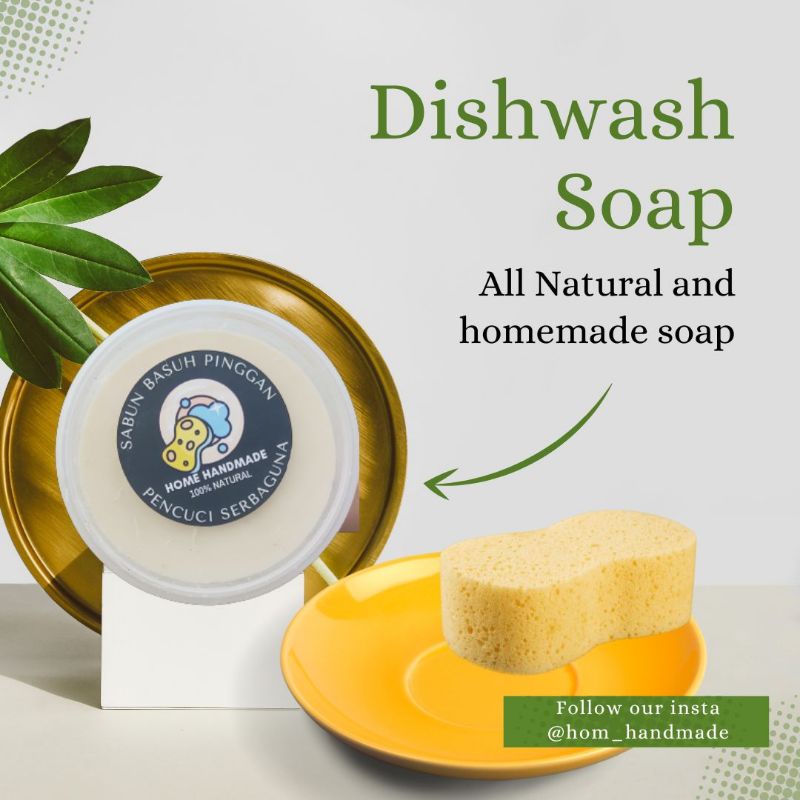 Sabun Basuh Pinggan ( Natural Handmade) 400g | Shopee Malaysia