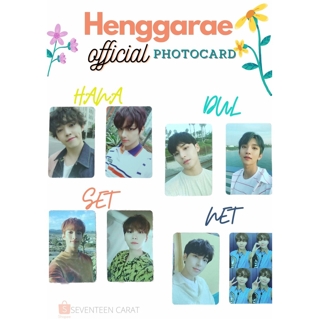 SEVENTEEN HENGGARAE 7th MINI ALBUM PHOTOCARD | Shopee Malaysia