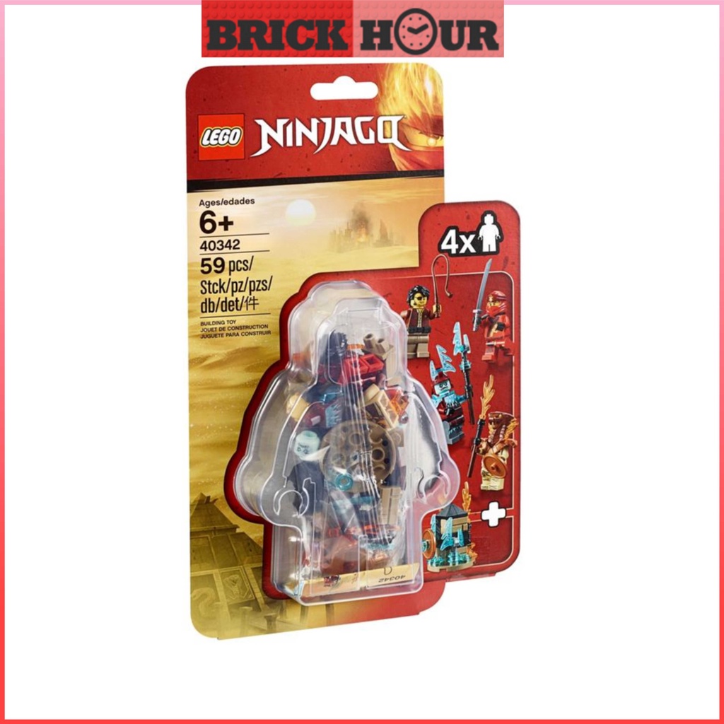 LEGO NINJAGO 40342 Ninjago Minifigure Pack 2019 | Shopee Malaysia