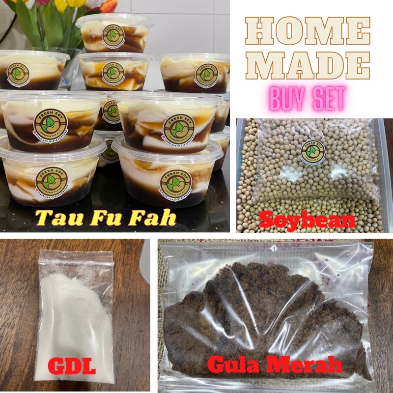 Tau Fu Fah Soybean Curd Homemade Taufufah | Shopee Malaysia
