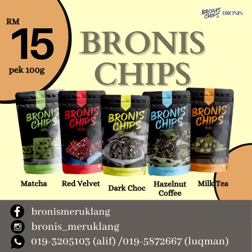 BRONIS CHIPS 100g PEK BAHARU | Shopee Malaysia
