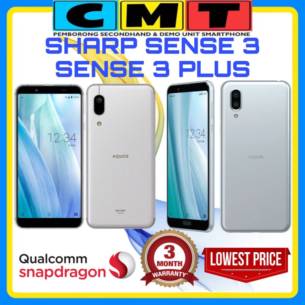 [READY STOCK] SHARP AQUOS SENSE 3, SENSE 3 PLUS, SENSE 3+, SENSE 3 LITE ...