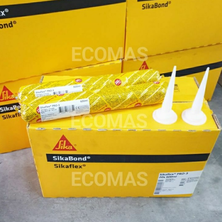 SIKAFLEX PRO-3 GREY (600ml) Polyurethane sealant for floor joints and civil engineering ...