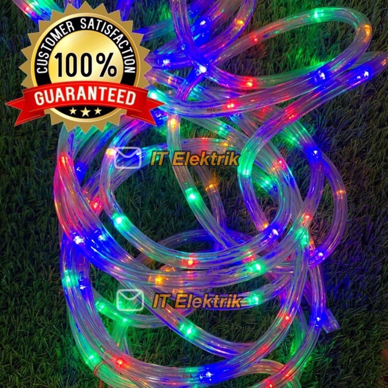 10M LED Rope Light / Lampu LED Selang Hiasan Multi Colour | Shopee Malaysia