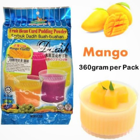 Happy Grass Dadih Bean Curd Pudding - Mango | Shopee Malaysia