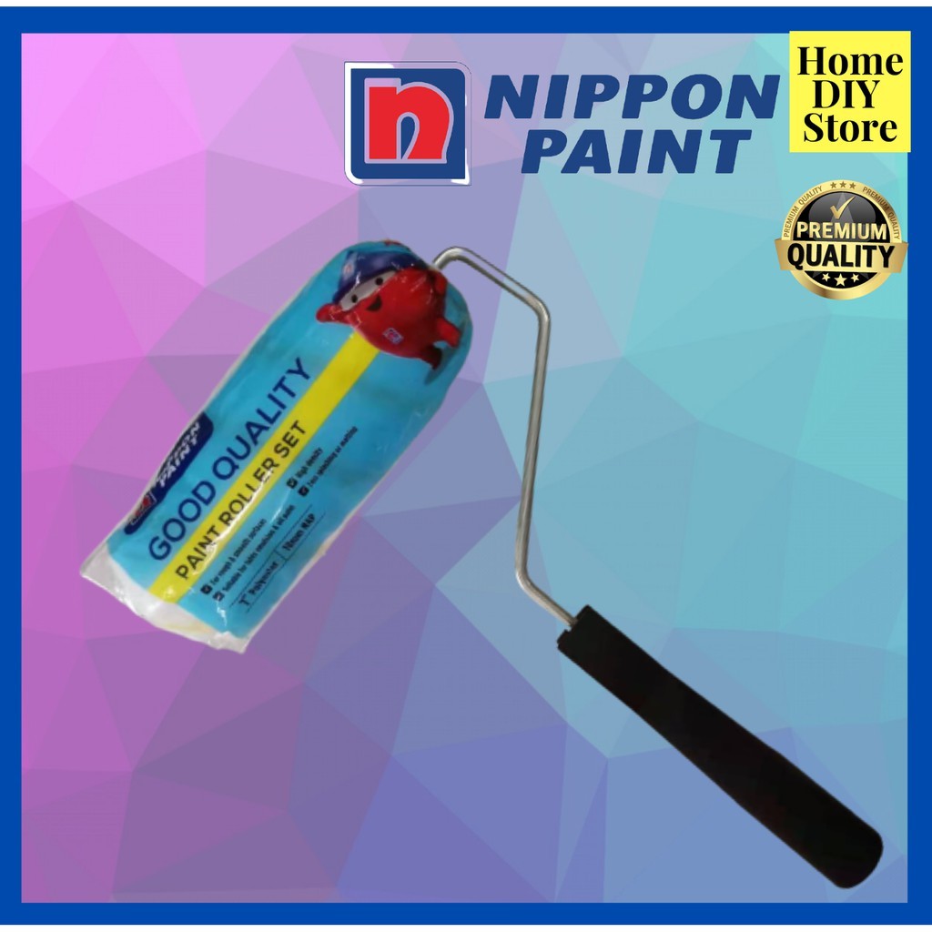 7" NIPPON Paint Roller Set [Original] | Shopee Malaysia