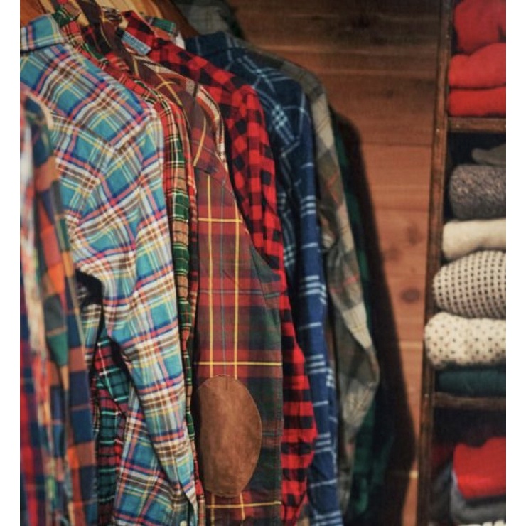 Original Branded Exclusive Flannel Shirt | Shopee Malaysia