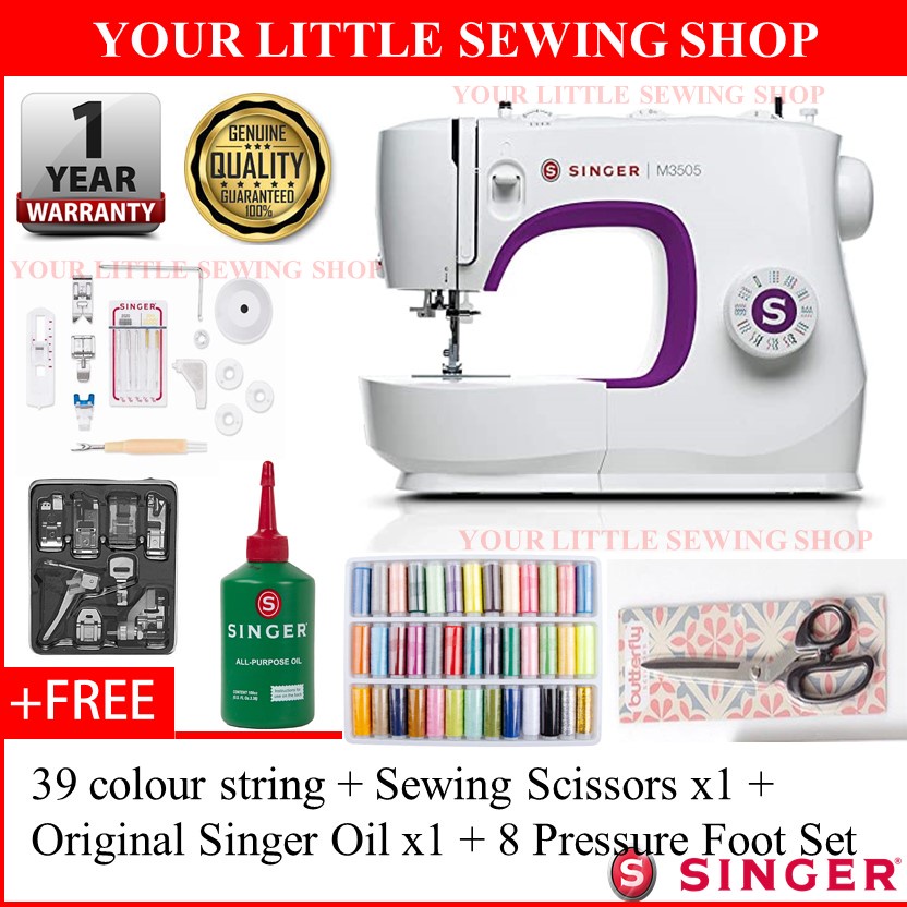Singer Sewing Machine M3505 Heavy Duty (1 Years Warranty) | Shopee Malaysia
