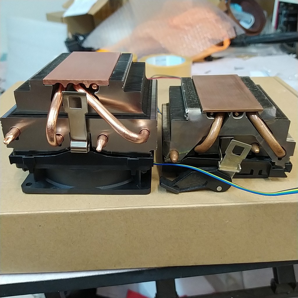 Amd Am4 Am3 Am3 Cpu Cooler Copper Base 4heat Pipe 140watt Used