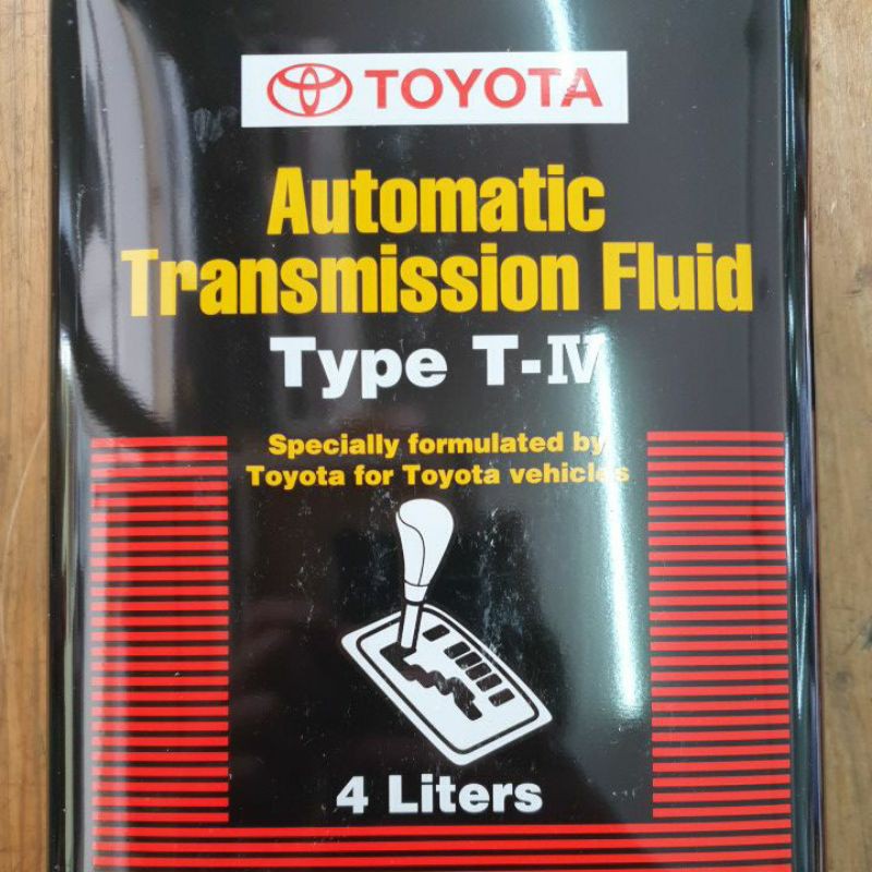 ORIGINAL TOYOTA ATF TYPE 4 AUTOMATIC OIL 4 LITER | Shopee Malaysia