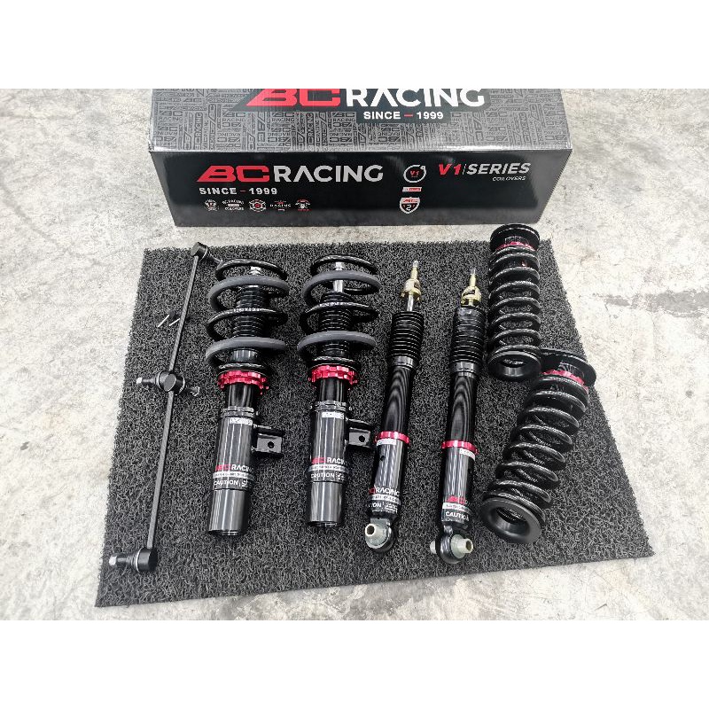 BMW F30 3 series - BC Racing v1 adjustable absorber hilow soft hard ...