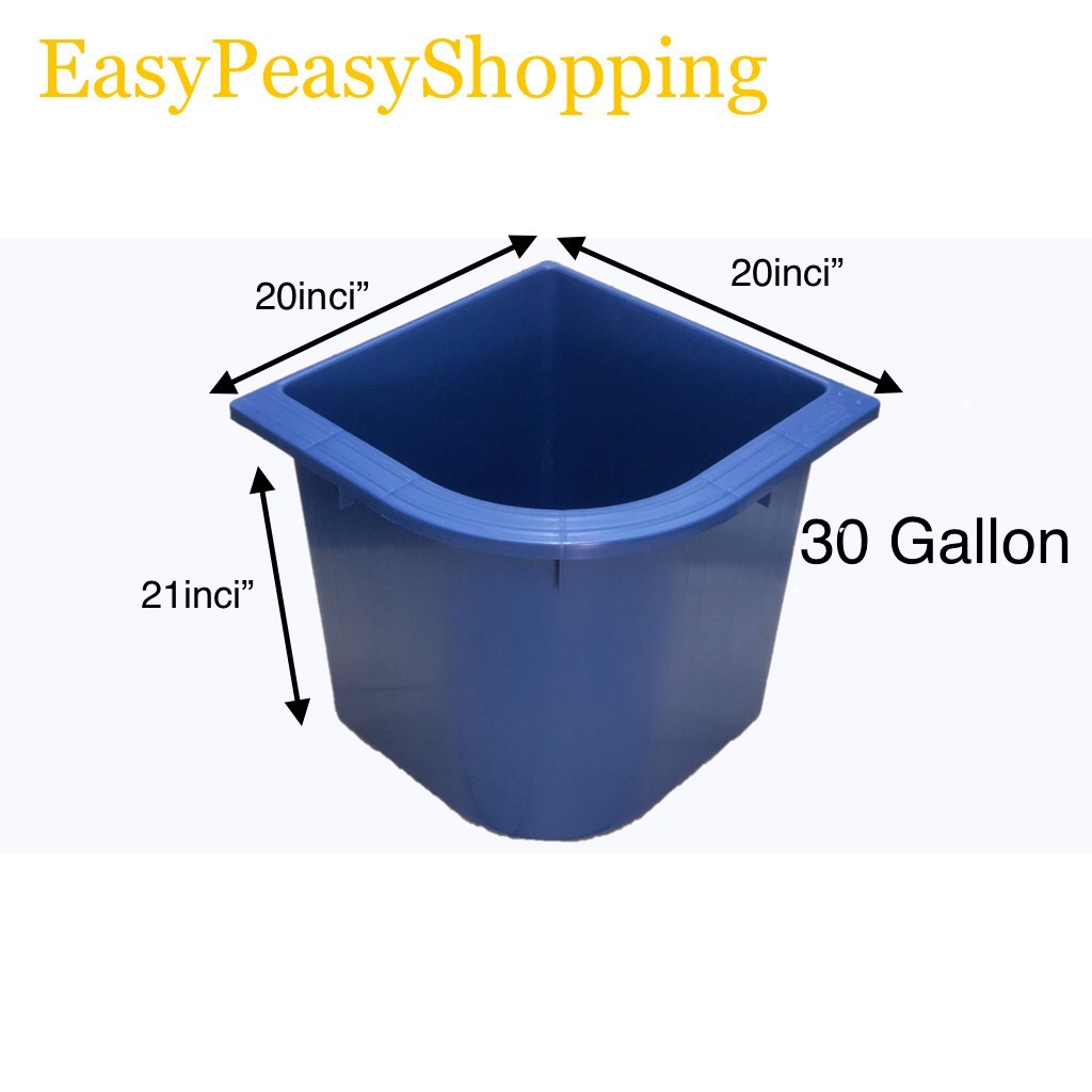 30 Gallon Water Tub Polymate Tank / Kolam Air 30 Gallon/Tong Mandi ...