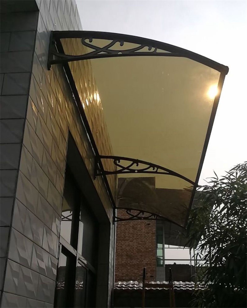 PC Durable Awning Balcony Outdoor Canopy Gazebo Cover Board Anti UV ...