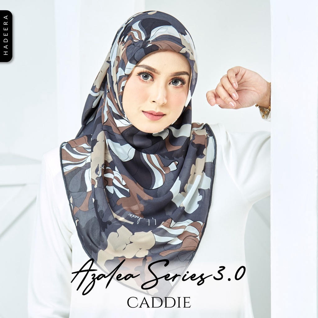 Hadeera Azalea 3.0 Tudung Bawal Chiffon (Caddie) | Shopee Malaysia