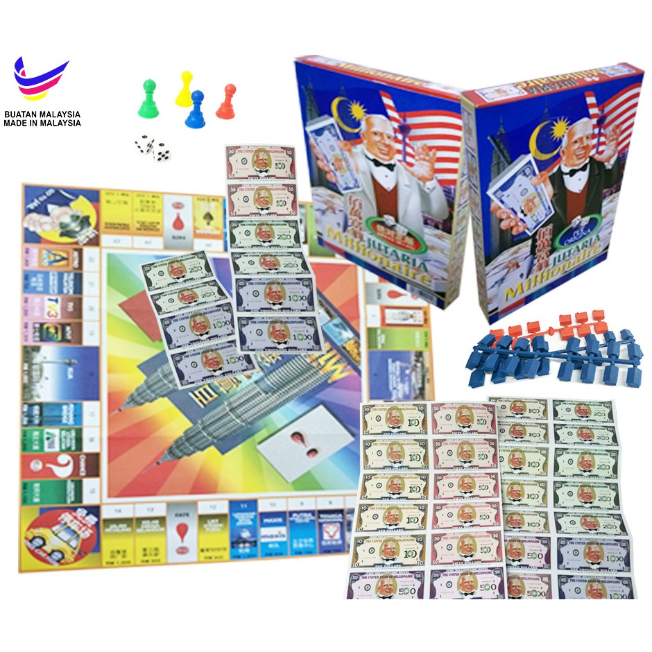 Mini Millionaire Jutaria Game / Permainan Jutaria Mini | Shopee Malaysia