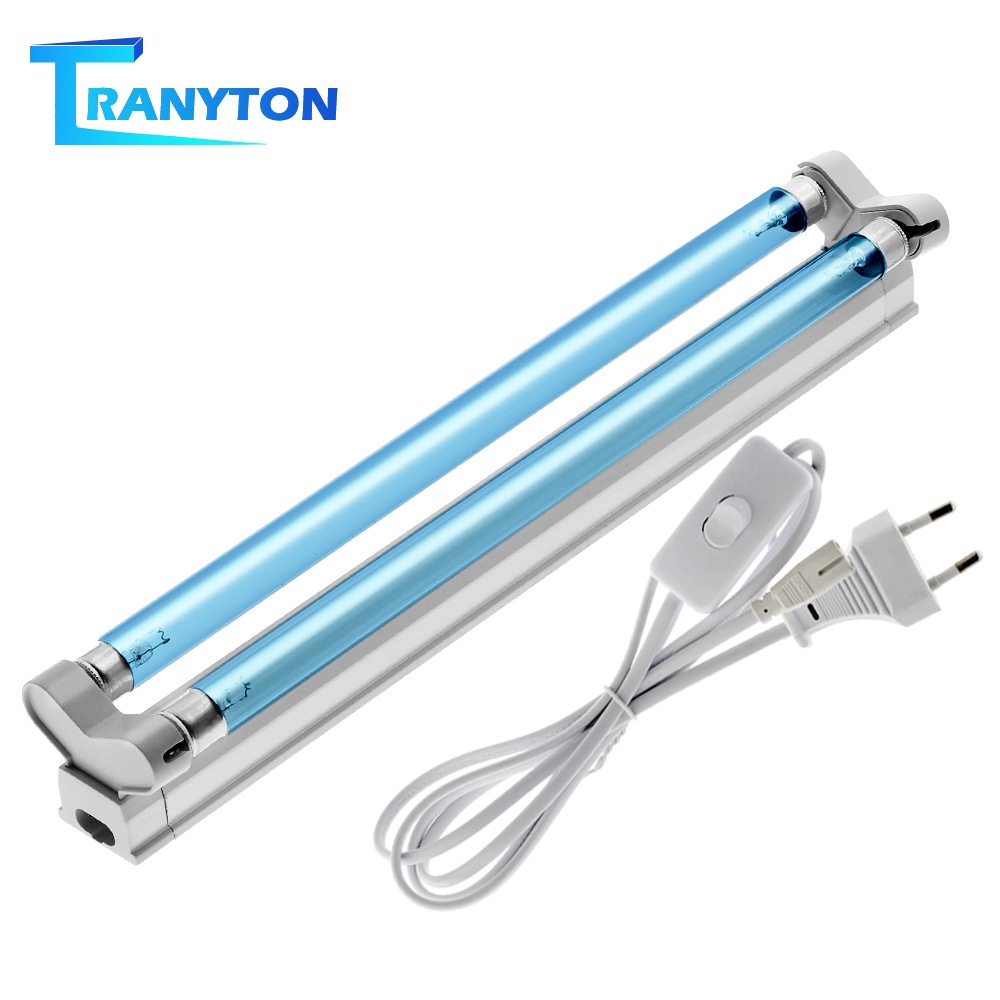 T5 Double Tube UVC Light Quartz Ultraviolet Lamps UV Sterilizer Kill ...