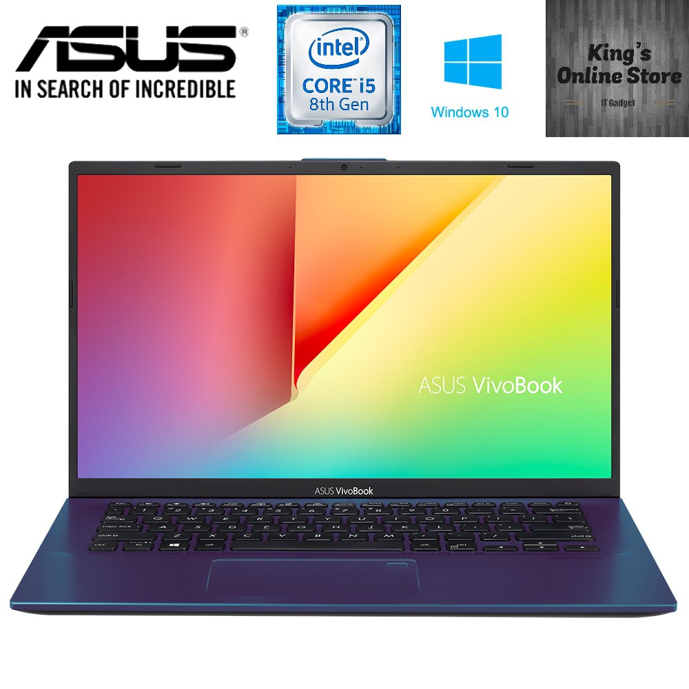 ASUS A412F-LEB094T VIVOBOOK LAPTOP (I5-8265U/4GB/512GBSSD/MX250/14"/1 ...