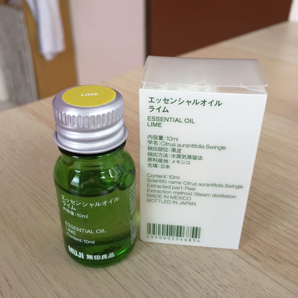 MUJI Essential Oil / Lime 10ml (Authentic) | Shopee Malaysia