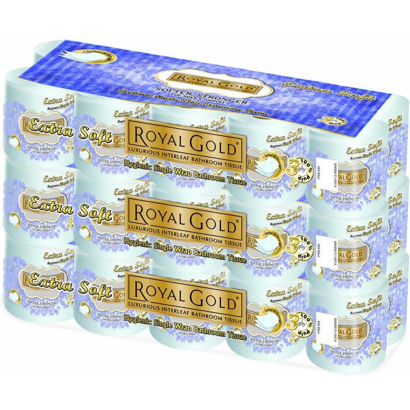 Royal Gold Toilet Roll (220's x 10 Rolls x 3 Packets) | Shopee Malaysia