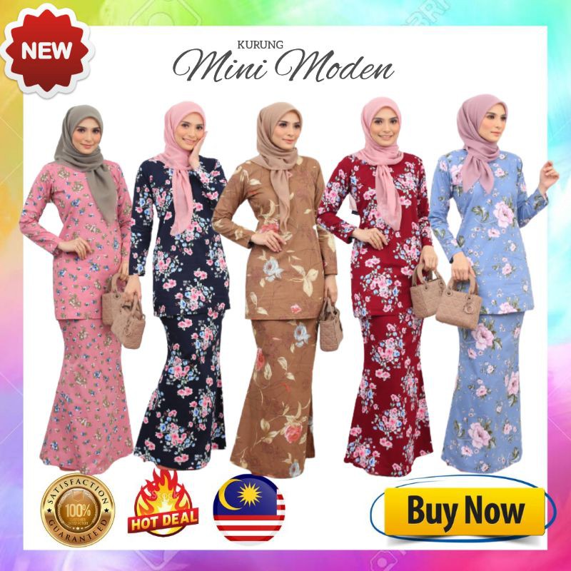 ANGGUN COTTON COLLECTION NEW ARRIVAL MINI MODEN | Shopee Malaysia