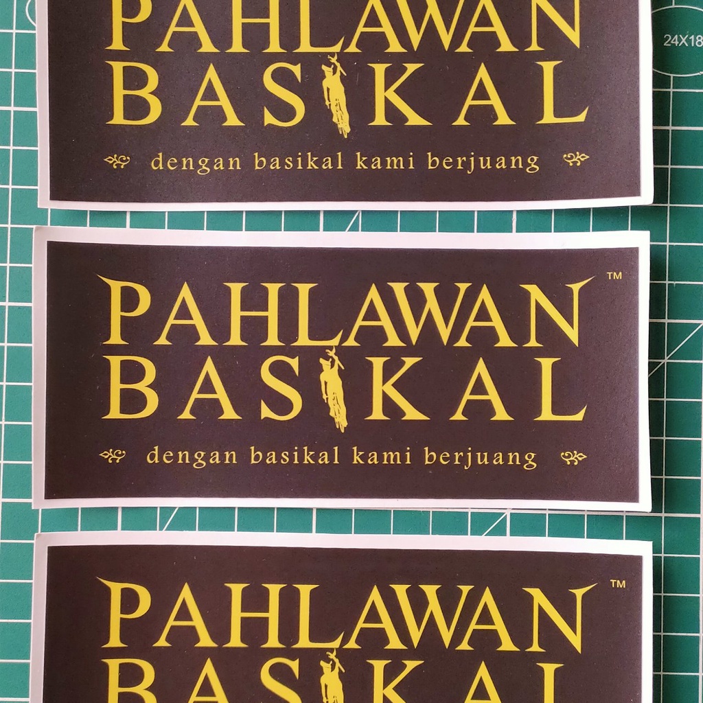 Sticker Pahlawan Basikal | Shopee Malaysia