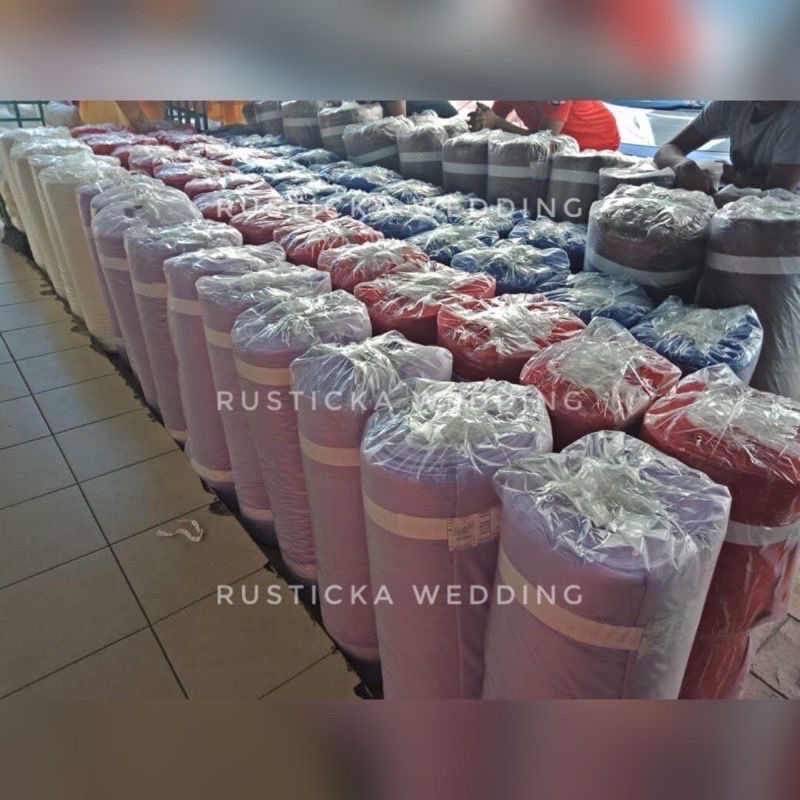 1 Roll 60 inch Jersey Interlock Kain Jersey Tebal Matte Kain Pelamin ...