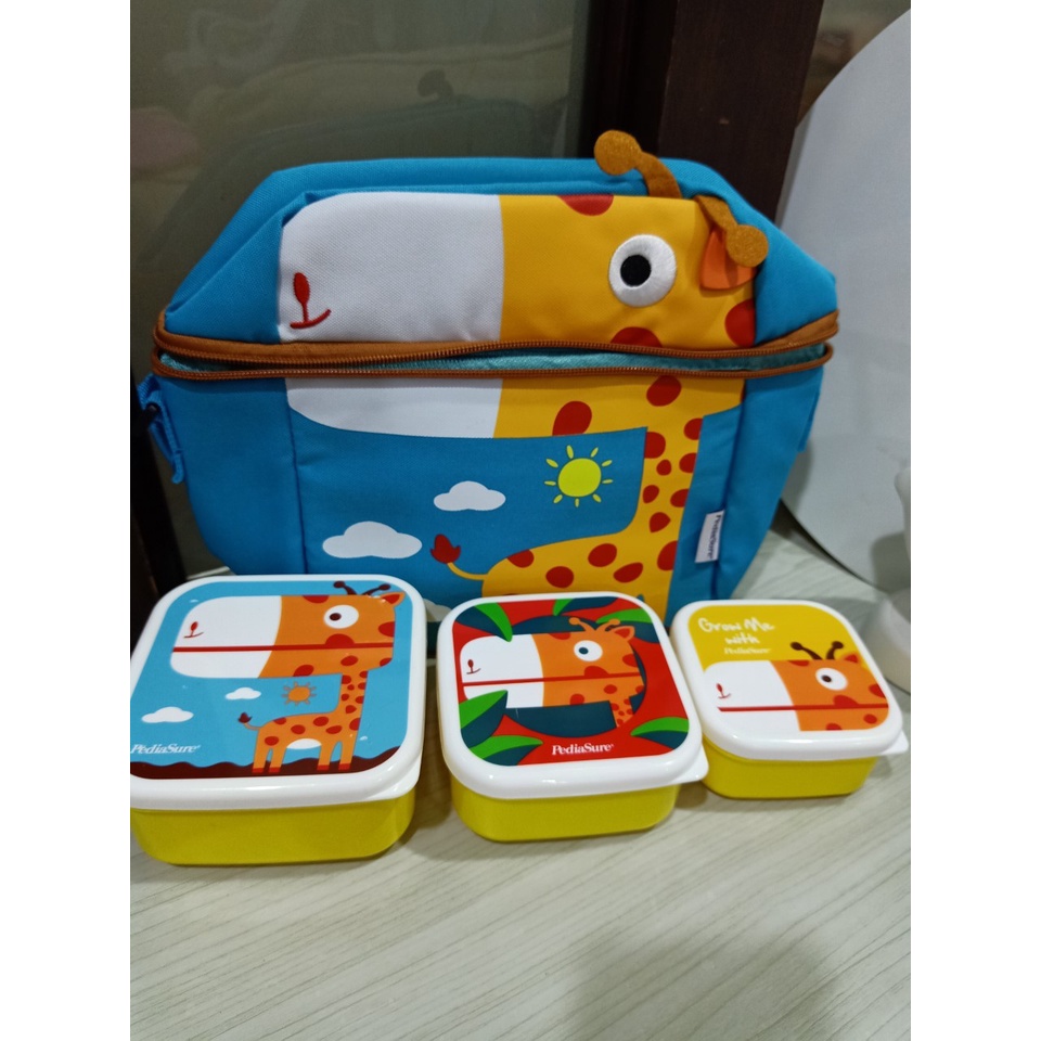 Lunch Box Bag With Lunch Box (New) | Shopee Malaysia