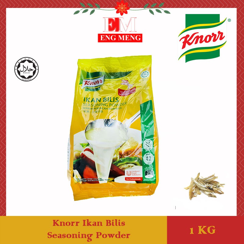 Knorr Fish Bilis Seasoning Powder 1KG 家乐 江鱼仔粉 1KG Knorr Serbuk Perencah ...