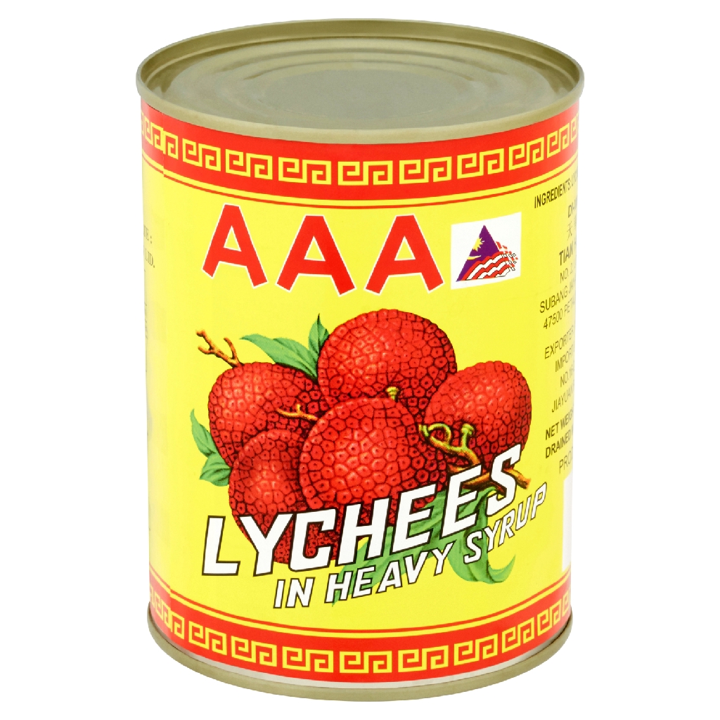 AAA Lychees in Heavy Syrup 565g