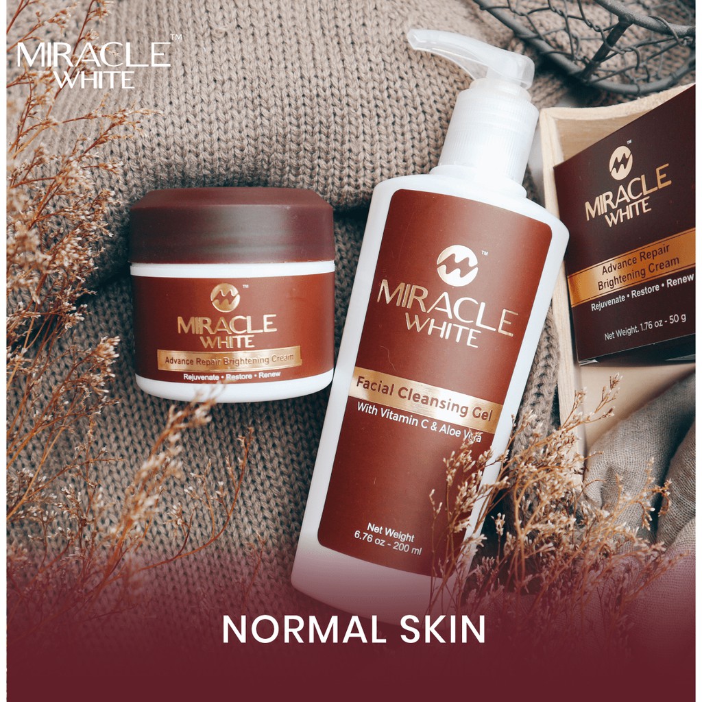 ORIGINAL Miracle White Normal Skin Set | Shopee Malaysia