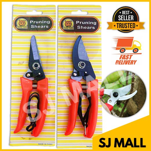 TIGER PRUNING SHEARS 6" / Tiger 6" flower pruning shear /Cutter Curve ...
