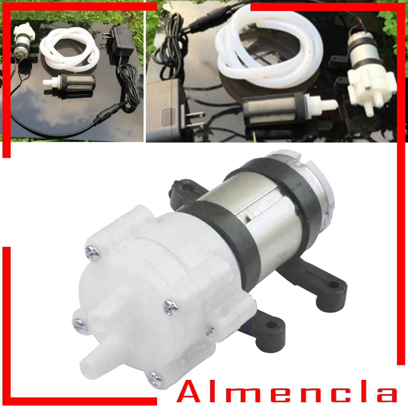 Dc 12v r385 mini aquarium pump tank motor for diaphragm pump water pump ...