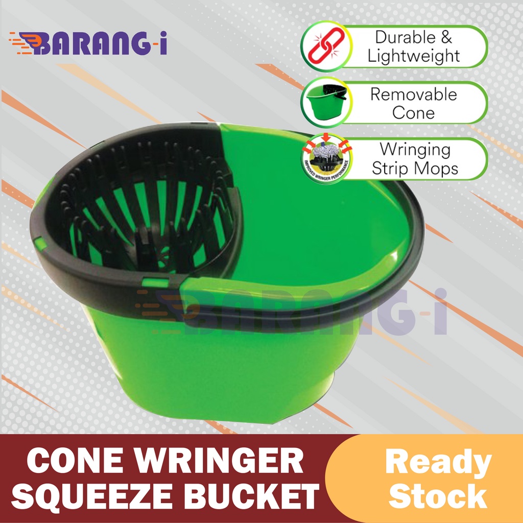 3M Scotch Brite Cone Wringer Bucket With Easy Squeeze 3M™ Scotch-Brite ...