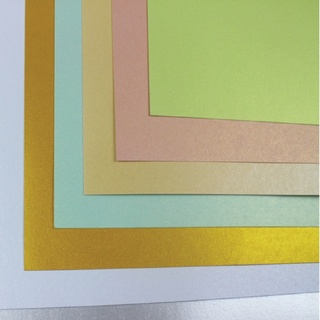 A4 120gsm Metallic Pearl Card | Metallic Paper / Metallic Card / Kertas ...