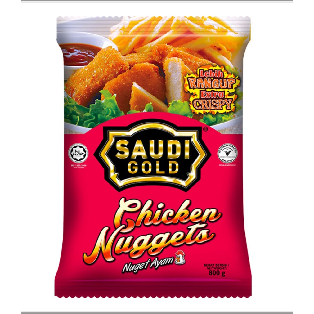 Saudi Gold Chicken Nuggets 800g | Shopee Malaysia