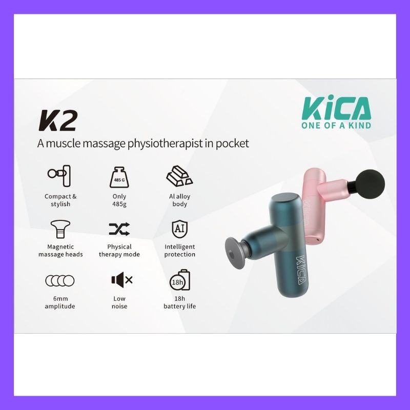 KICA K2 (New Version) Muscle Relaxing Massage Gun (Original) | Shopee ...